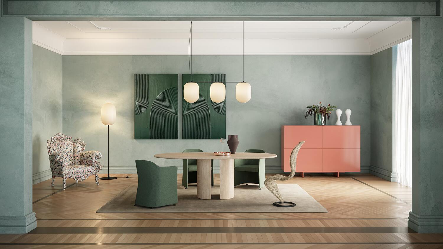 Dolmen - Dining setting | Cappellini