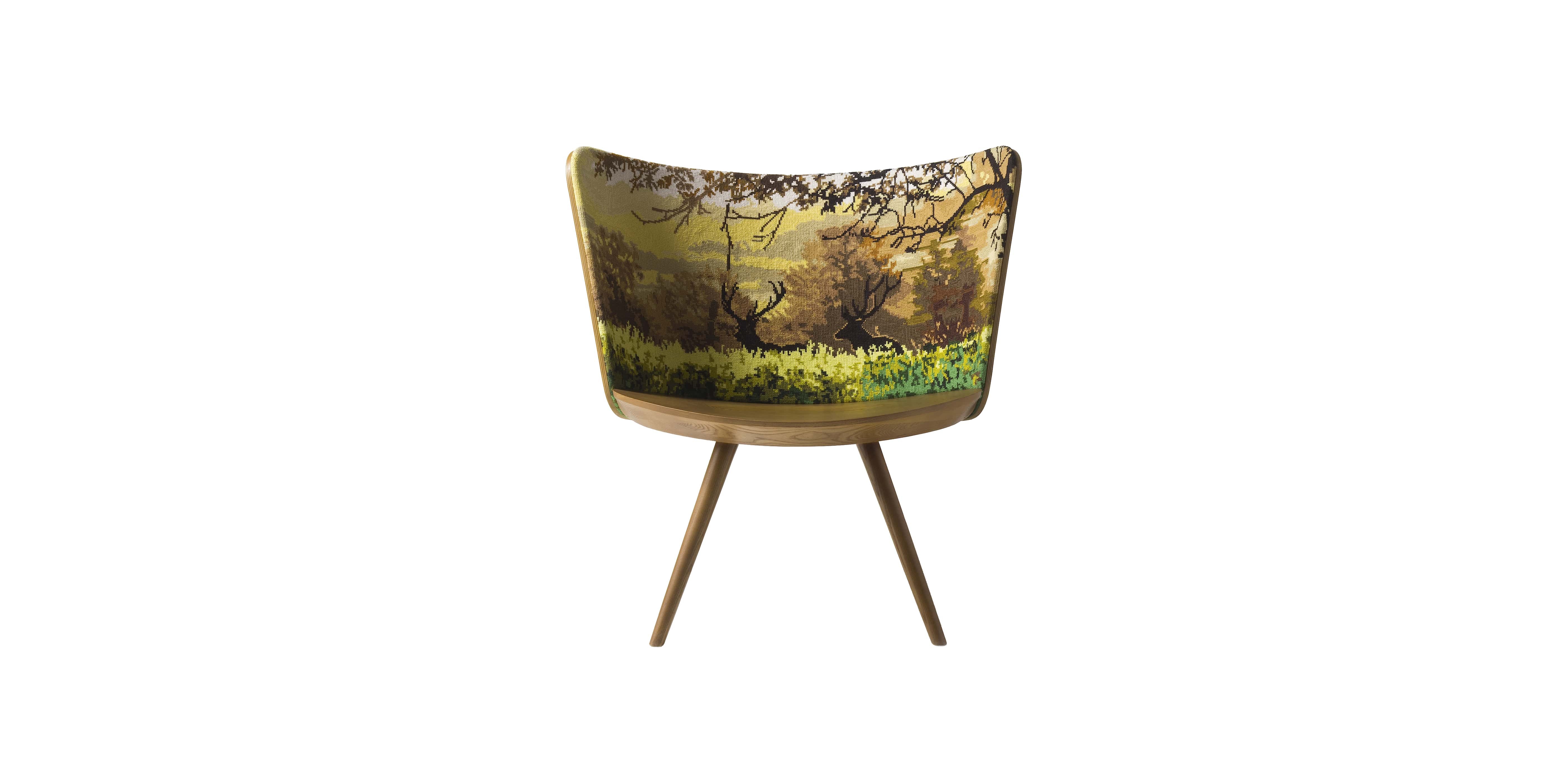Embroidery Chair by Johan Lindstén - Armchairs | Cappellini