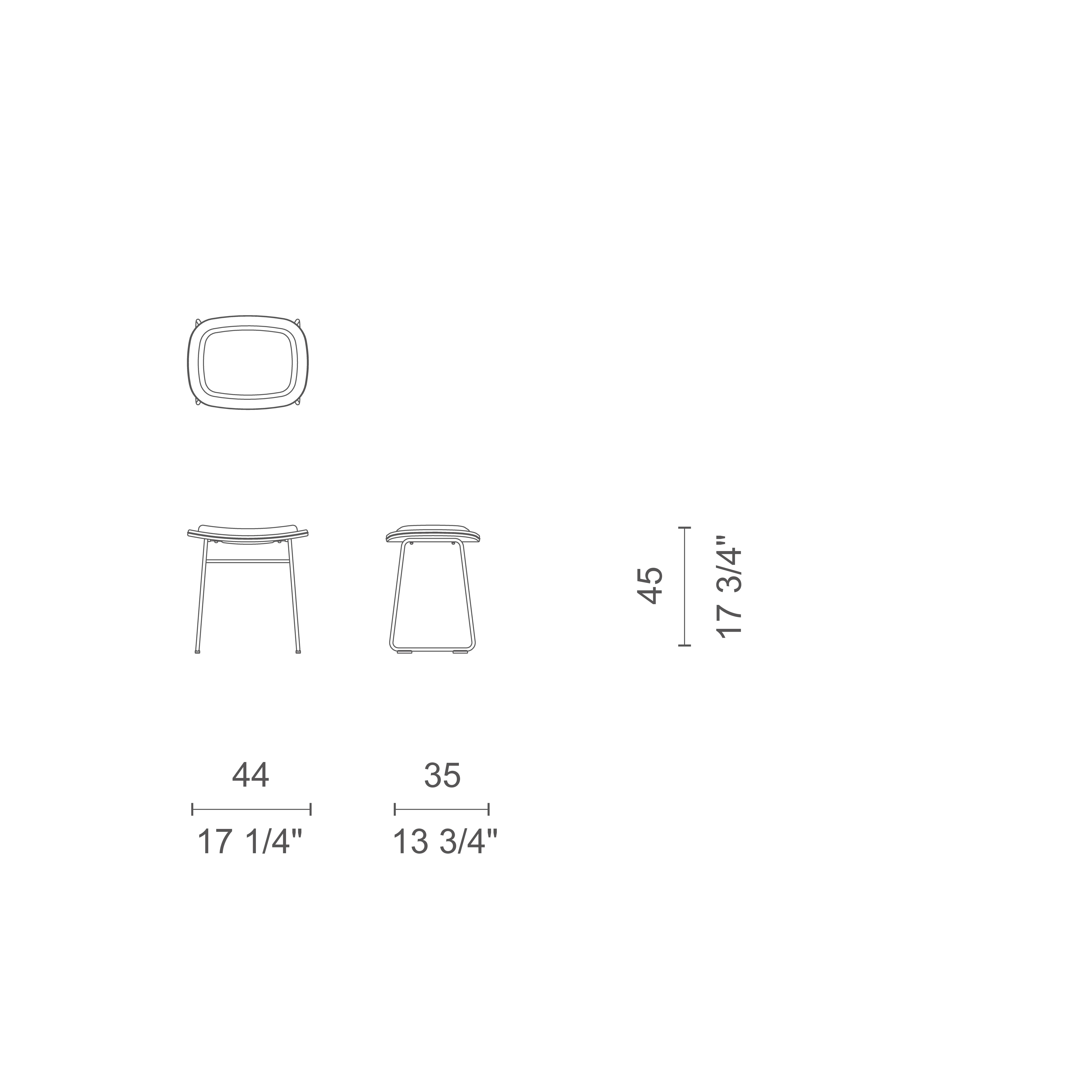 Hi Pad Stool by Jasper Morrison - Stools | Cappellini