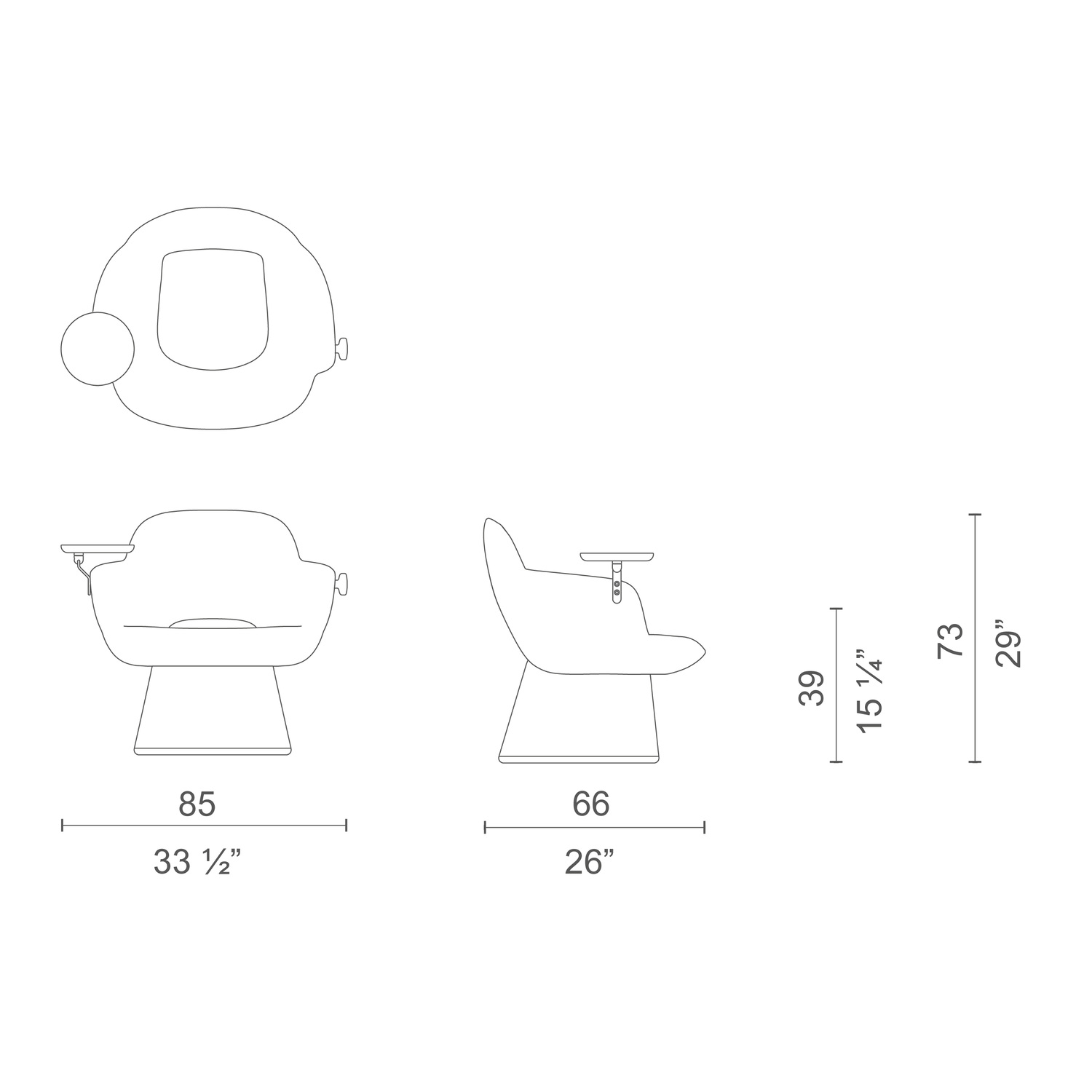 Kwado by Sebastian Herkner - Armchairs | Cappellini