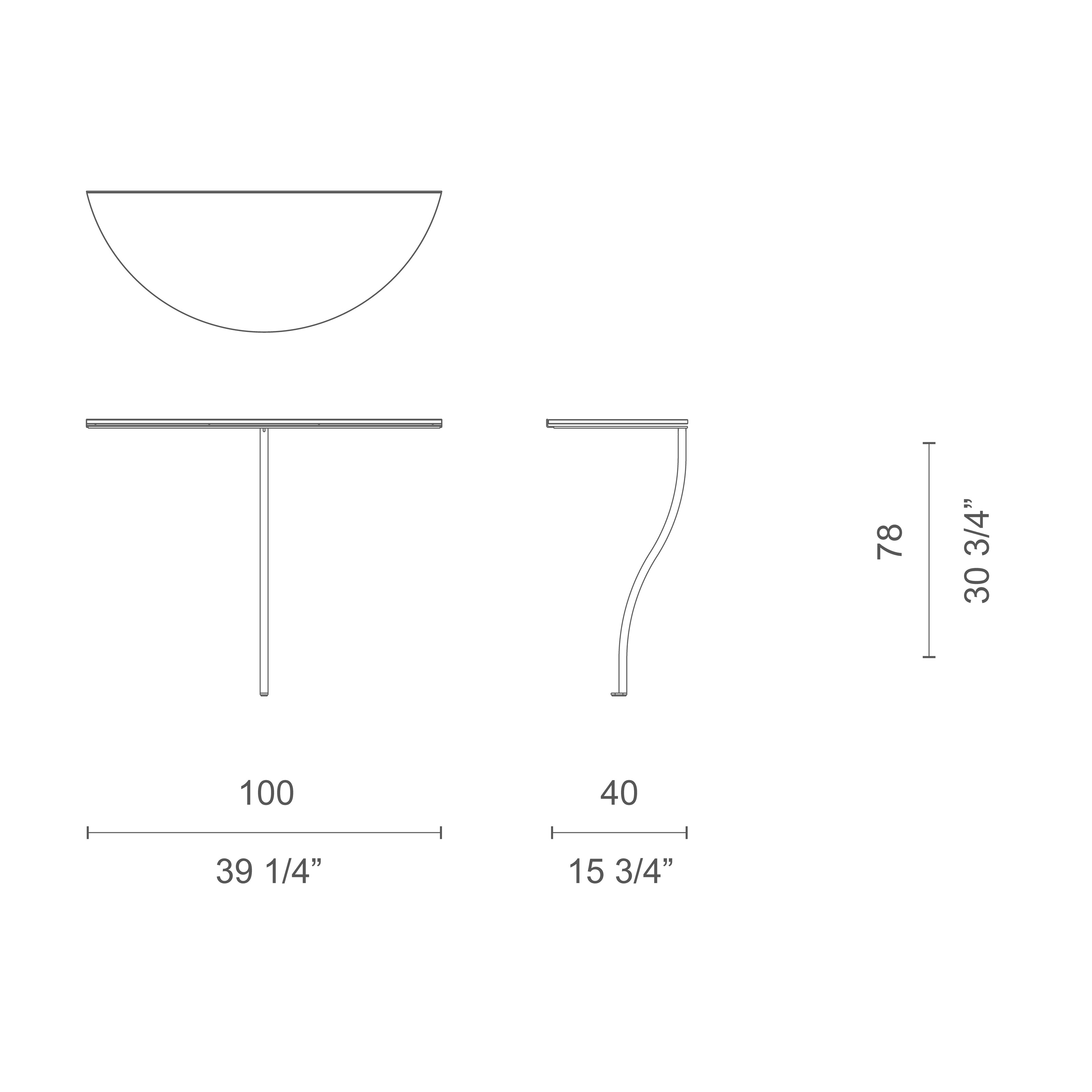 One Legged Table by Jasper Morrison - Tables | Cappellini
