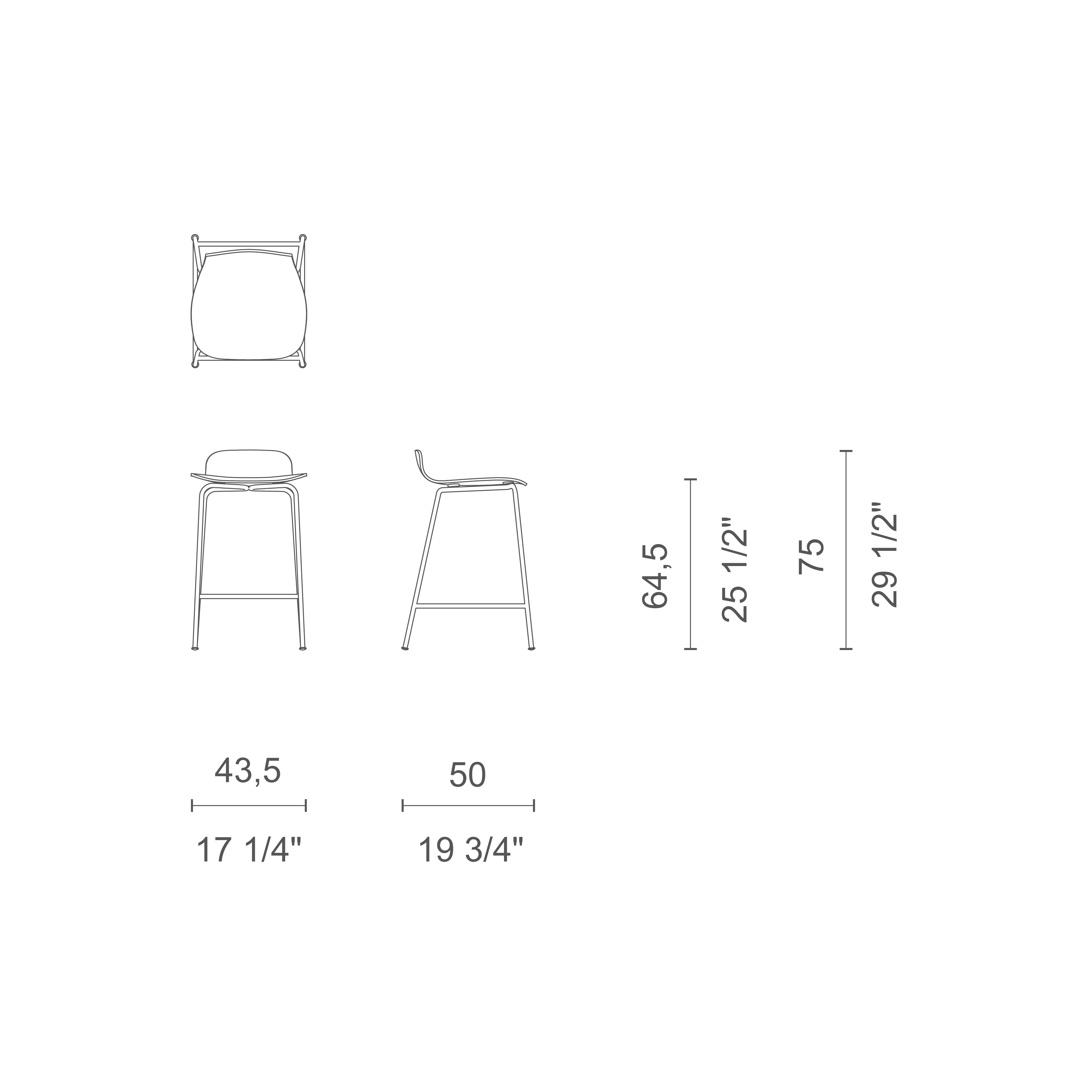 Tate Color Stool by Jasper Morrison - Stools | Cappellini