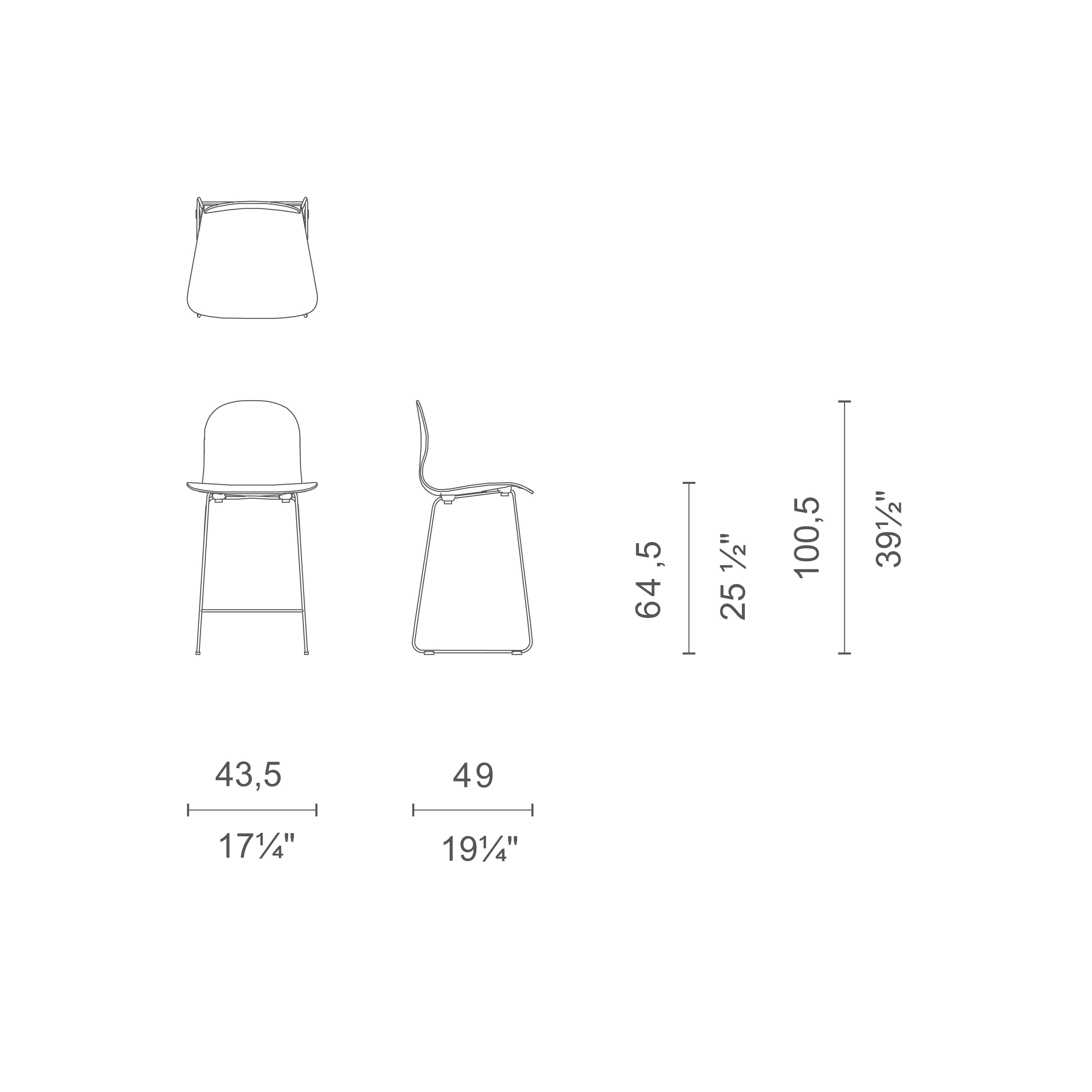 Tate Color Stool by Jasper Morrison - Stools | Cappellini