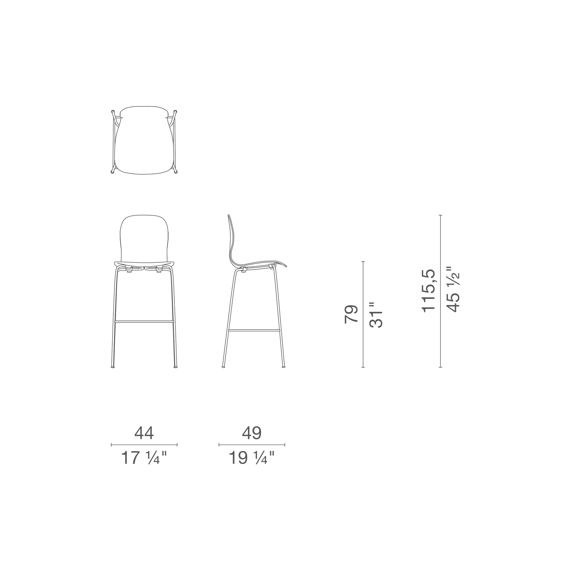 Tate Wood Stool by Jasper Morrison - Stools | Cappellini